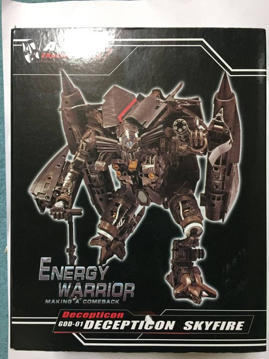 トランスフォーマー GOD-01 Decepticon Skyfire / ジェットファイアー 難あり ②(その他)｜売買されたオークション ...