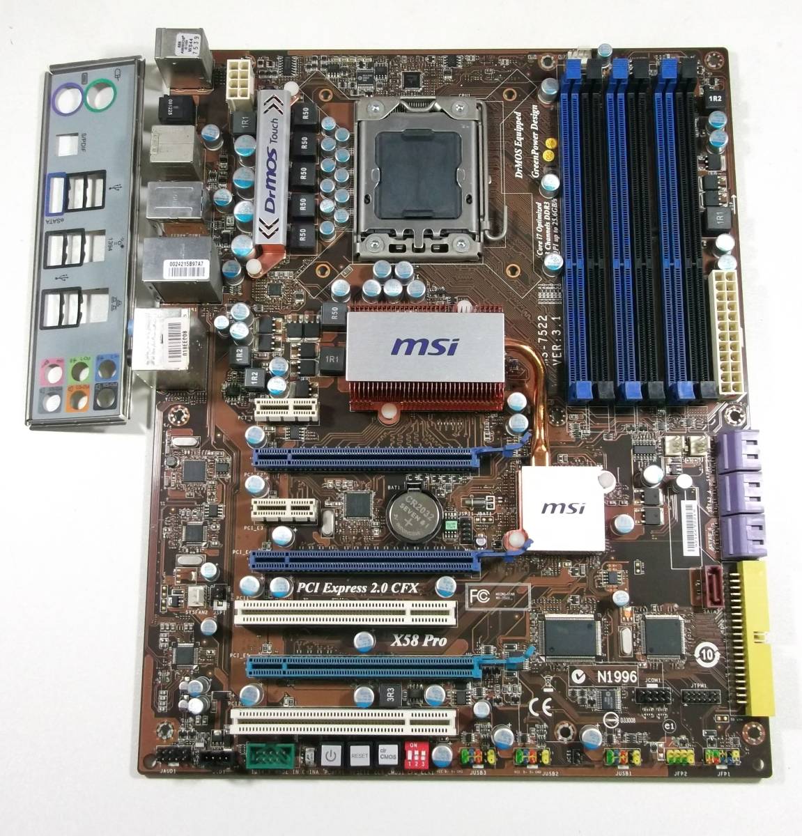 MSI X58 Pro LGA1366 ATX BIOS確認済み(MSI)｜売買されたオークション情報、yahooの商品情報をアーカイブ公開 ...