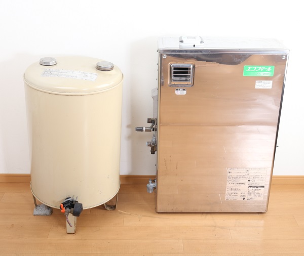 CHOFU 長府製作所 エコフィール EHIF-4750DS 石油給湯器 ボイラー 46.5kW 直圧式屋外据置型 前面排気タイプ リモコン ...