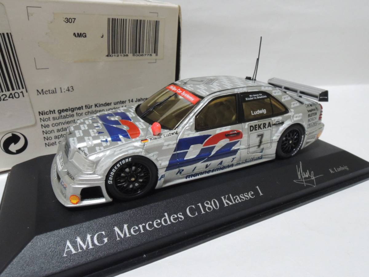 PMA 1/43 AMG Mercedes C180 Klasse 1 K.Ludwig #7(レーシングカー)｜売買されたオークション情報 ...