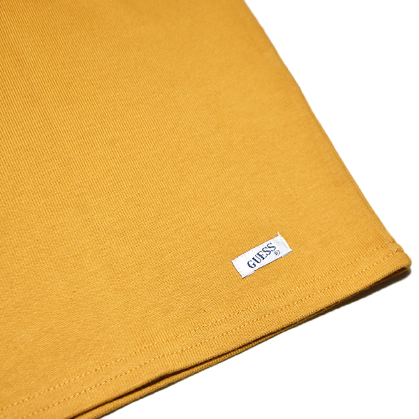 Sサイズ GUESS GREEN LABEL GUESS JEANS LONG SLEEVE TEE MUSTARD ロンT イエロー(ゲス ...