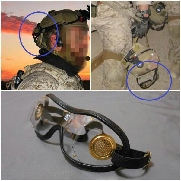 実物本物 KROOPS ゴーグル クリアレンズ/黒縁 検 デルタ sas devgru MLCS marsoc seals sflcs cct ...