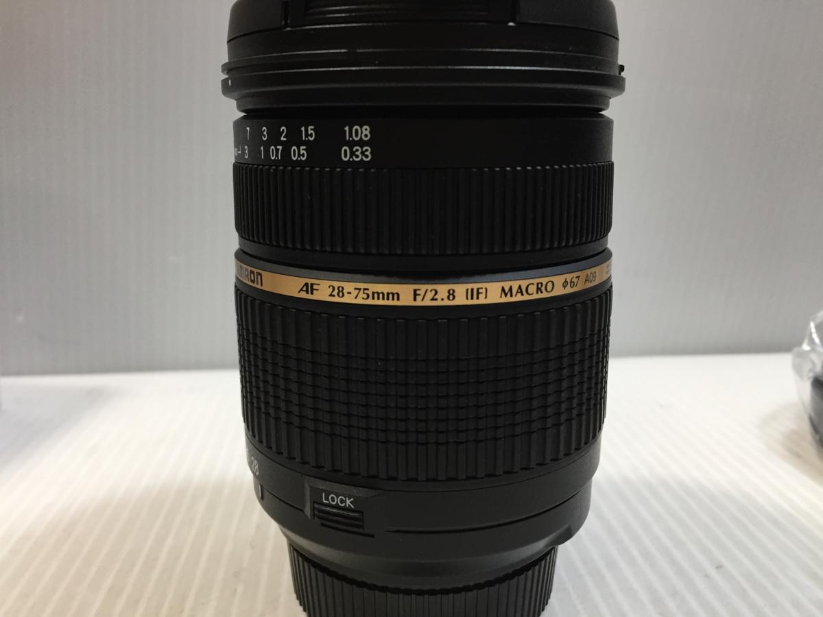 TAMRON SP AF 28-75mm F/2.8 XR Di LD Aspherical IF MACRO Model A09 ニコン用 デジタル一眼カメラ用レンズ 3Y145 /A2 ...