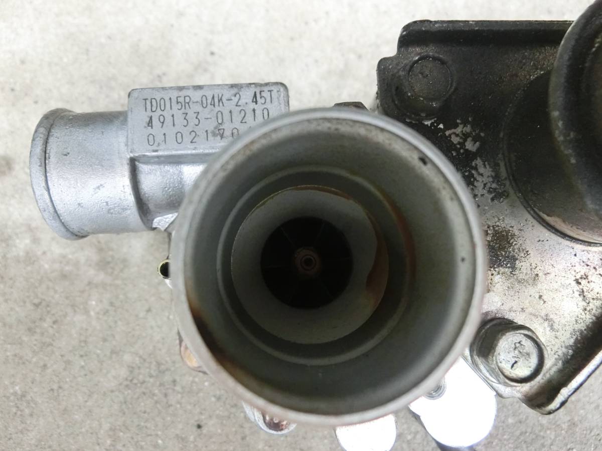 パジェロミ H58A 純正タービン TD015R-04K-2 49133-01210(過給器本体)｜売買されたオークション情報、yahooの ...