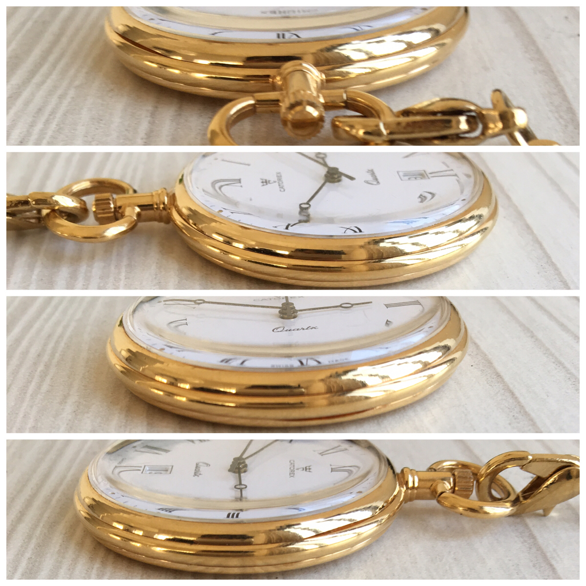 CATREX カトレックス 懐中時計 スイスメイド クォーツ ETA955.114 ムーブメント(クォーツ式)｜売買されたオークション情報 ...