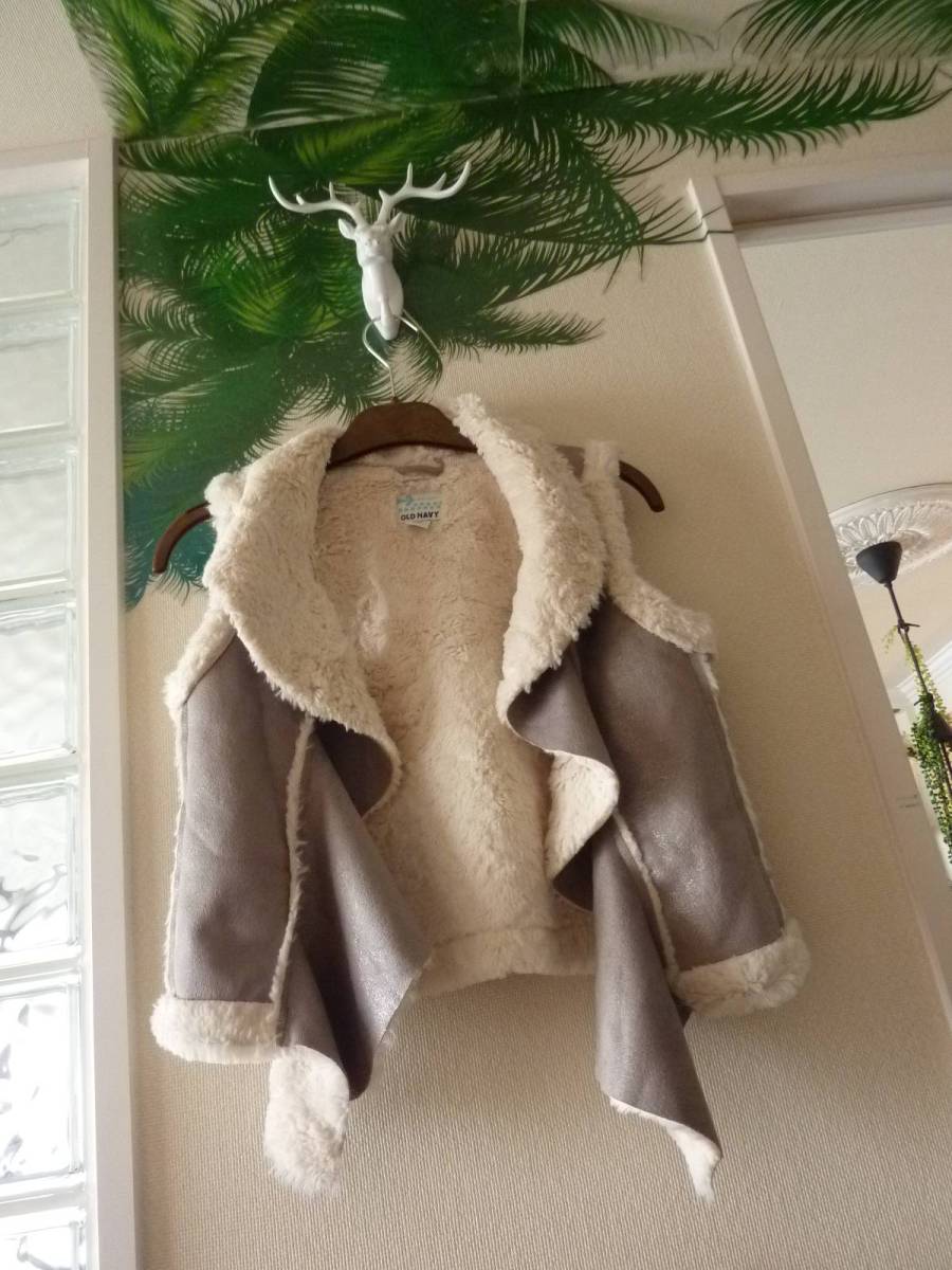 オールドネイビーGAP ムートンベスト140 150白 フェイクファー ラム(140（135～144cm）)｜売買されたオークション情報、yahooの商品情報をアーカイブ公開 - オークファン ...