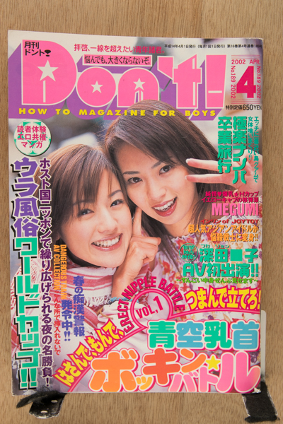 Y Don't 月刊ドント 2002年4月号 No.189 難あり MEGUMI 麻井ほのか 彩名杏子 上原はな 綾瀬まゆみ 紅葉雫(アイドル ...