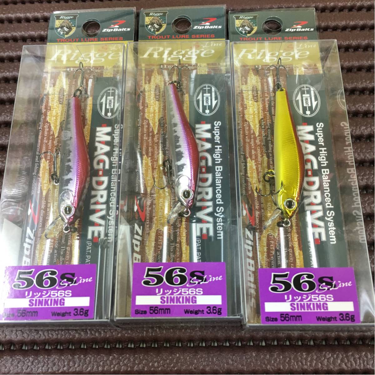 ジップベイツ リッジ 56S 3.6g 3個セット(その他)｜売買されたオークション情報、yahooの商品情報をアーカイブ公開 ...