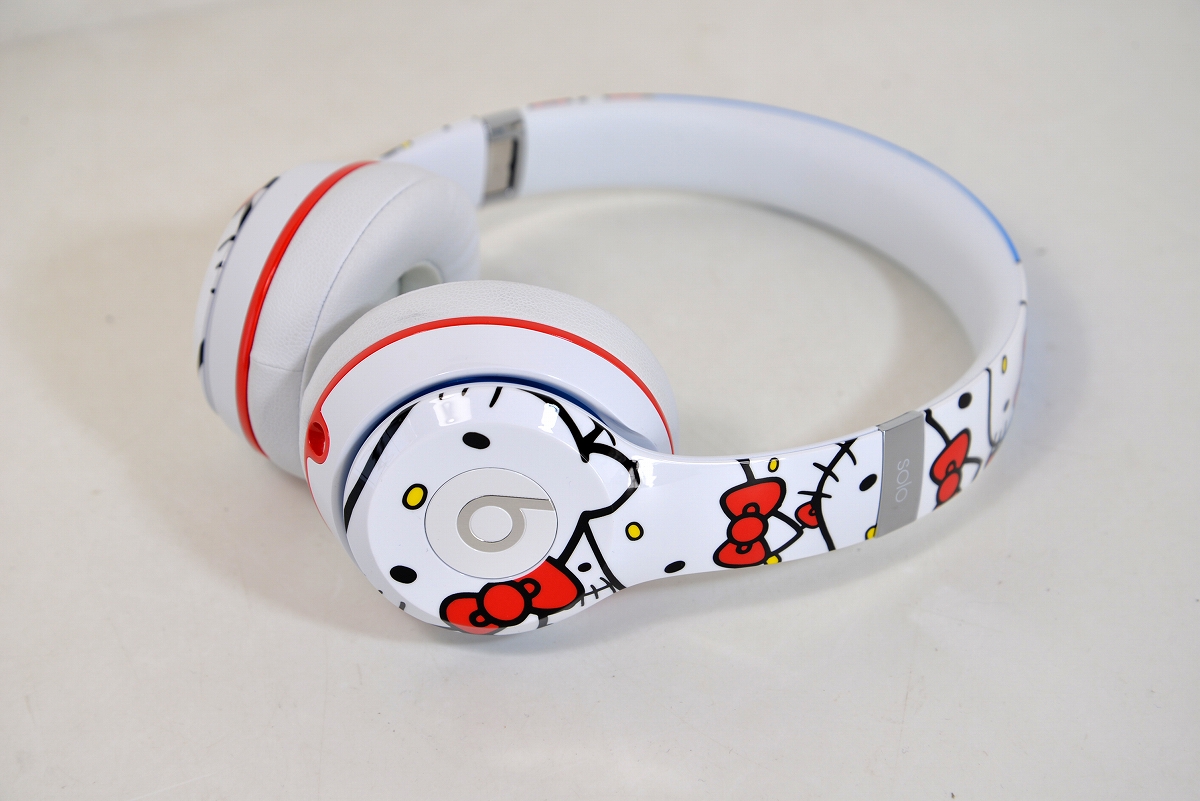 beats solo2 HELLO KITTY SPECIAL EDITION ビーツ キティ ヘッドホン 作動保証 迅速対応(ヘッドフォン ...