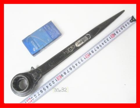 N286 トップ印 両口ラチェットレンチ 30x32mm RM3032 シノ付 / TOP印(その他)｜売買されたオークション情報、yahoo ...