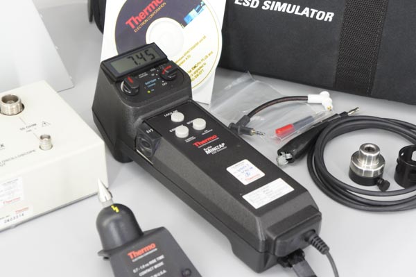 DW Thermo Keytek MINIZAP TPC-2A/EFT-ATTN-1K/BBHA 9120B SCHWARZBECK ESD SIMULATOR AC Adapter付 ESD ...