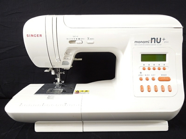SINGER SC-207 monami NU+ コンピューターミシンS2757158(本体)｜売買されたオークション情報、yahooの商品 ...