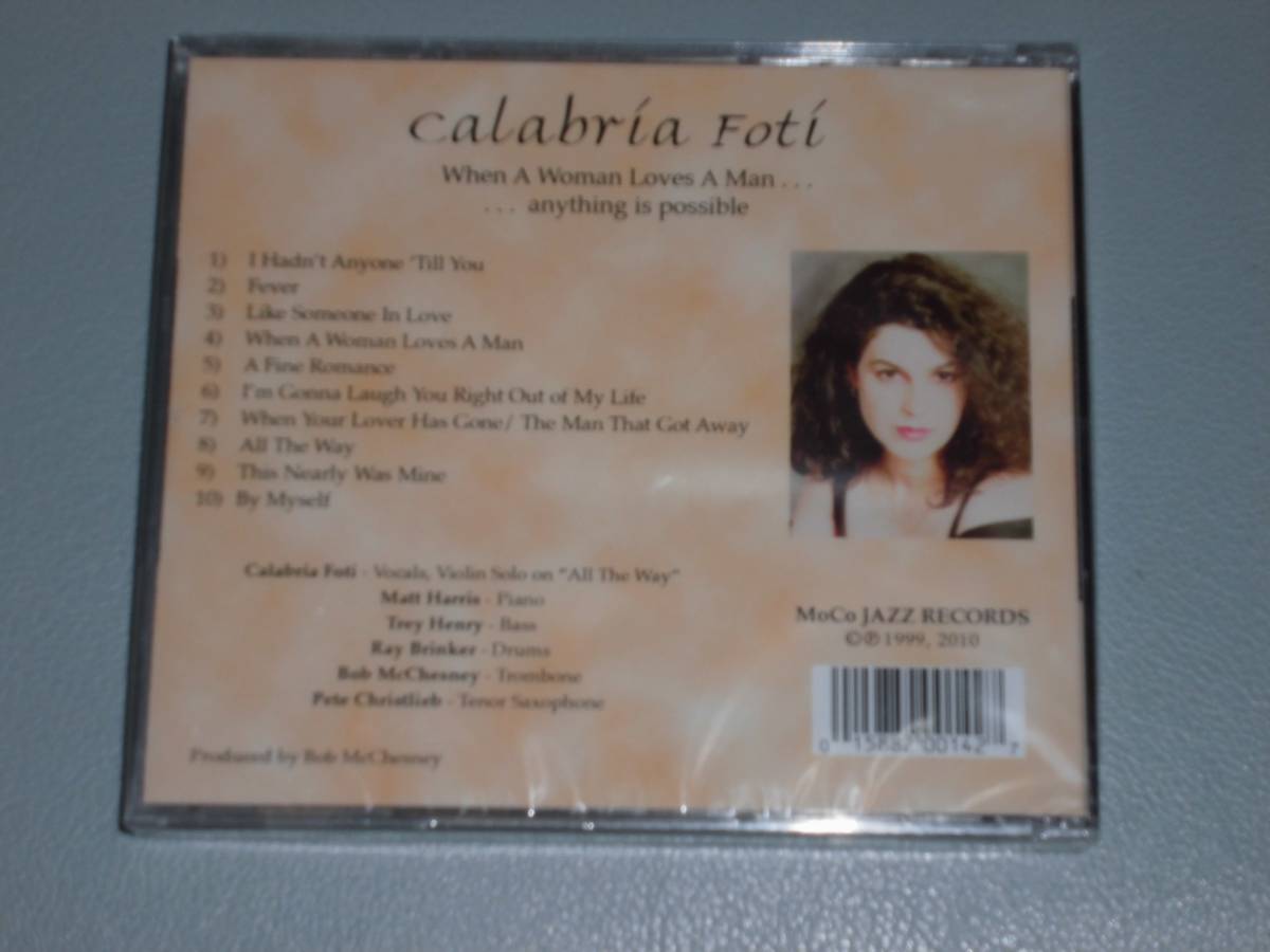 ORIG. US 実力派美女 WHEN A WOMAN LOVES A MAN CALABRIA FOTI(ボーカル)｜売買されたオークション ...