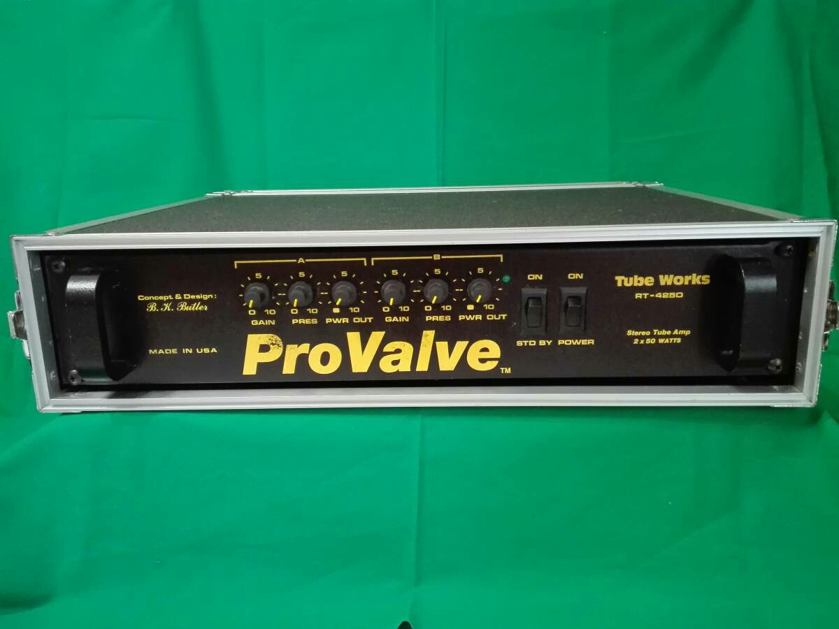 TUBE WORKS PROVALVE RT-4250 STEREO TUBE AMP 2×50WATTS 真空管 ステレオ パワーアンプ ...