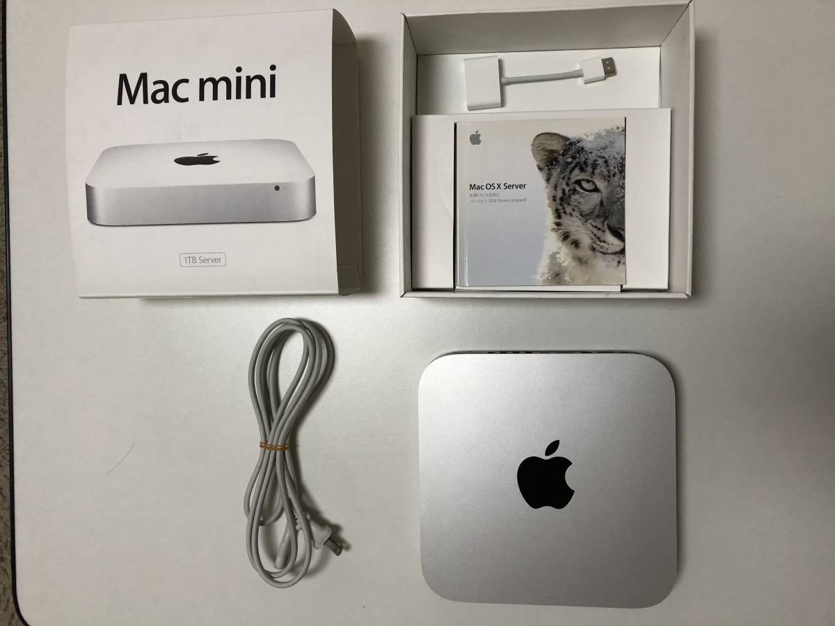 Mac mini server Mid 2010 Core2Duo 2.66GHz/2.12TB fusion drive/RAM 16GB MC438J/A(Mac mini)｜売買された ...