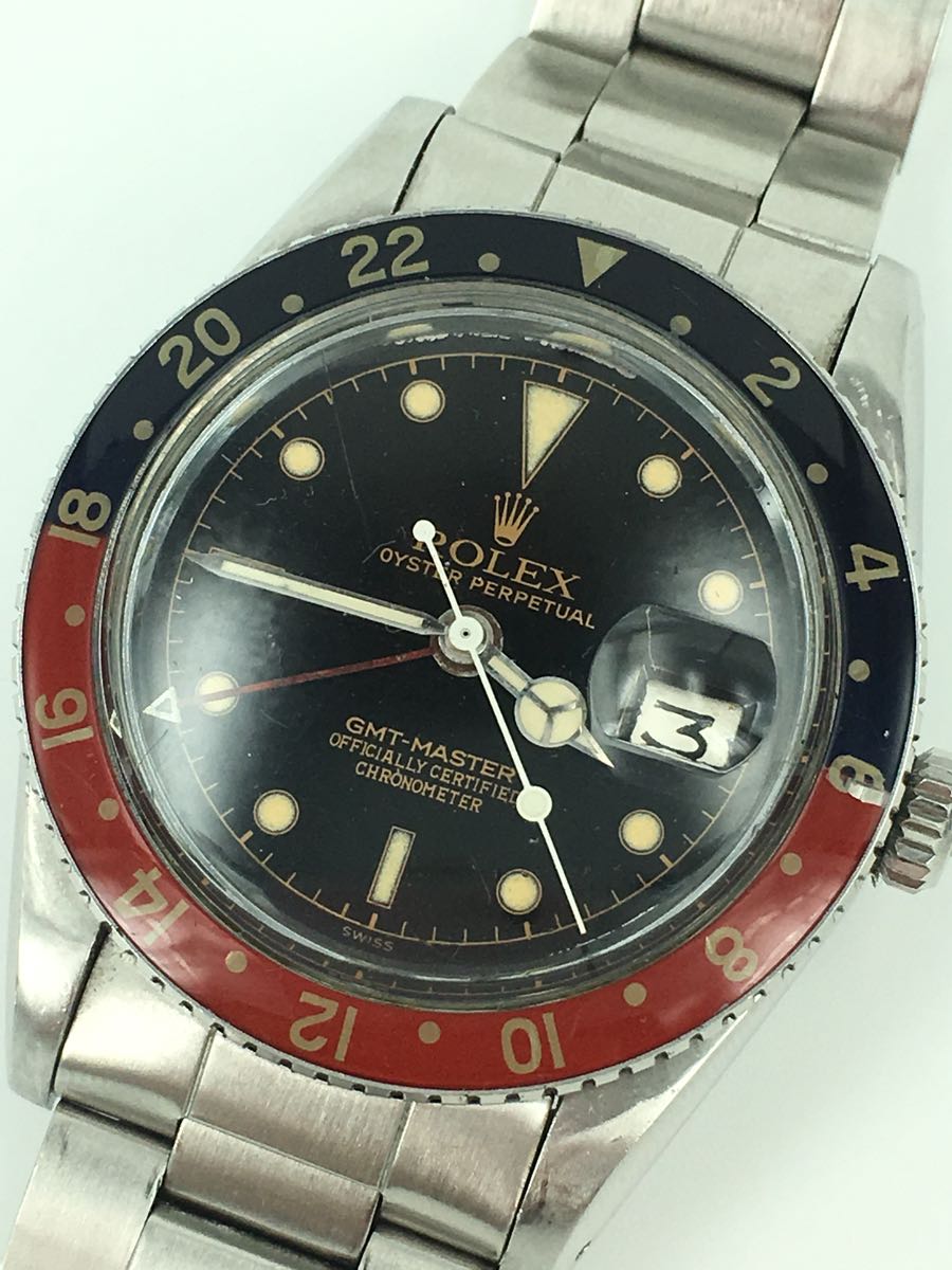 祖父の収集品 ロレックス GMTマスター Ref.6542(本体)｜売買されたオークション情報、yahooの商品情報をアーカイブ公開 - オークファン（aucfan.com）