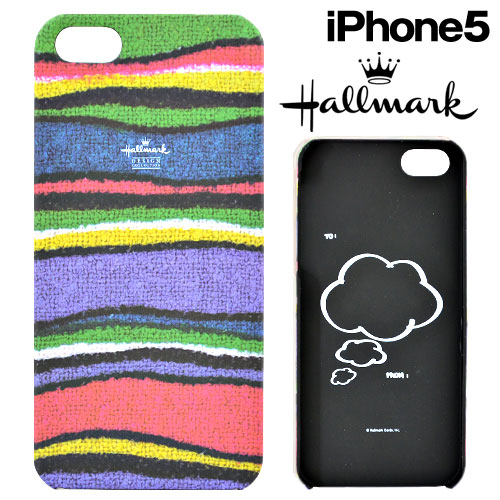 1スタ Hallmarkホールマーク iPhone SE/5s/5 ケース 液晶保護フィルム付 ボーダー(iPhone 5用)｜売買された ...