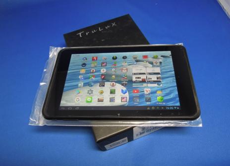 KATSUYAMA Tru Lux Tab/ TLX-TAB7S OS Ver:4.1.1/7インチ/16GB/動作/ジャンク扱い(本体 ...