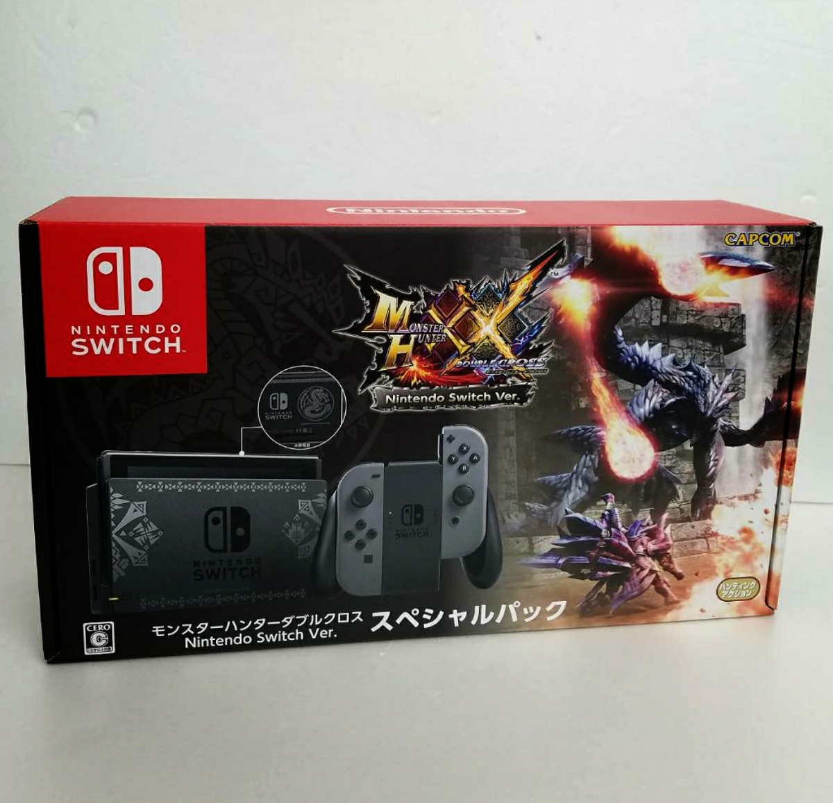 任天堂 スイッチ 本体 モンスターハンターダブルクロス Nintendo Switch Ver.スペシャルパック(ニンテンドースイッチ本体)｜売買されたオークション情報、yahooの商品情報を ...