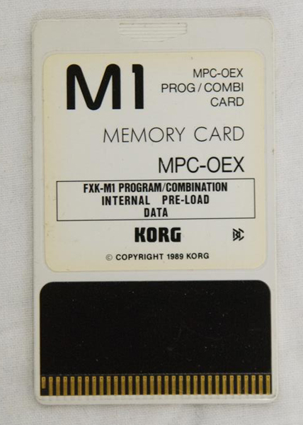 KORG M1EX/M1REX用 プリロードROM 音色カード MPC-0EX(コルグ)｜売買されたオークション情報、yahooの商品情報を ...