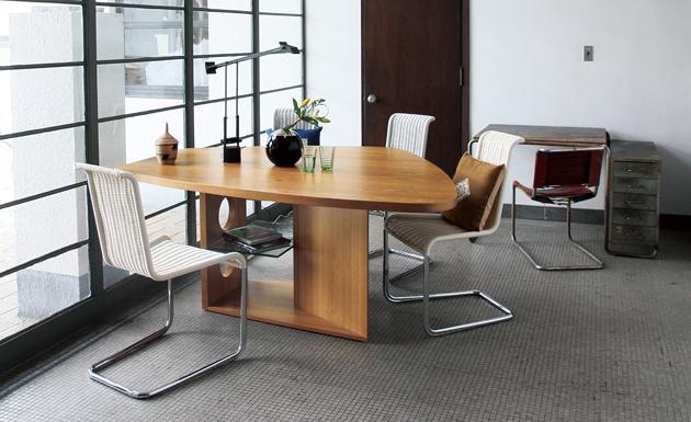 ACTUS アクタス TECTA テクタ M21 ダイニングテーブル チェリー材 モダン エム21 ＋B17 CHAIR CHERRYの椅子4脚(4人用)｜売買されたオークション情報 ...