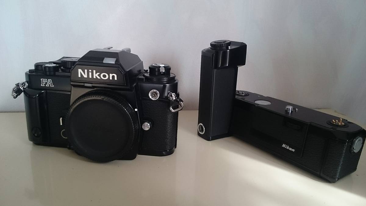 NIKON ニコン FA本体＋モータードライブMD15 取説あり(ニコン)｜売買されたオークション情報、yahooの商品情報をアーカイブ公開 ...