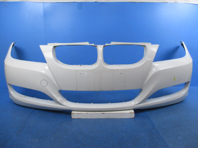あり 5111 7143745 BMW 3シリーズ E90 後期 純正 フロント バンパー アルピン ホワイトⅢ M019056(フロント ...