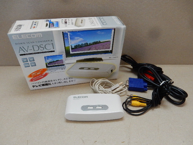 K7952 ELECOM エレコム ダウンスキャン コンバータ model:AV-DSC1 未チェック(コンバーター)｜売買されたオークション情報、yahooの商品情報をアーカイブ公開 ...