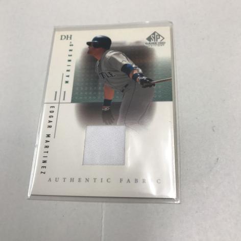 Edgar Martinez 2001 Upper Deck SP Game Used Fabric Jersey 白色(2002年～)｜売買されたオークション情報、yahooの商品情報を ...
