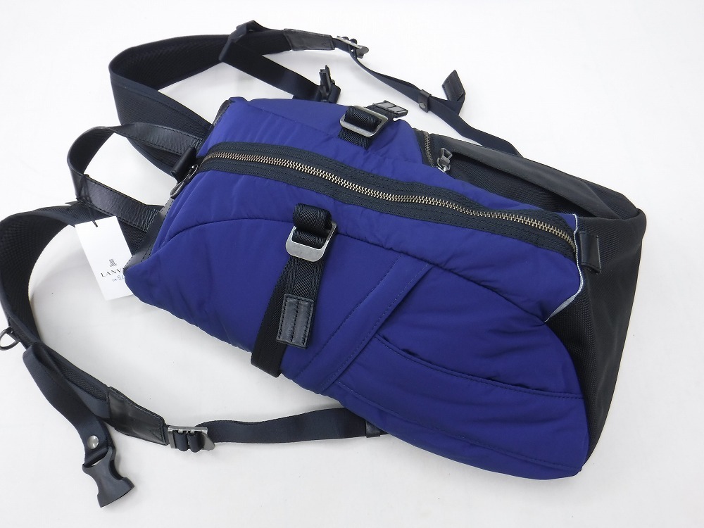 8 ランバンオンブルー LANVIN en Bleu リュック B5 メモリー 定価33000(リュックサック、デイパック)｜売買されたオークション情報、yahooの商品情報をアーカイブ公開 ...
