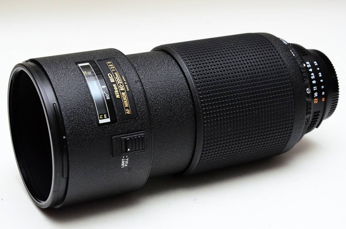 Nikon AFNikkor ED80-200mm F2.8D 清掃済(ニコン)｜売買されたオークション情報、yahooの商品情報をアーカイブ ...