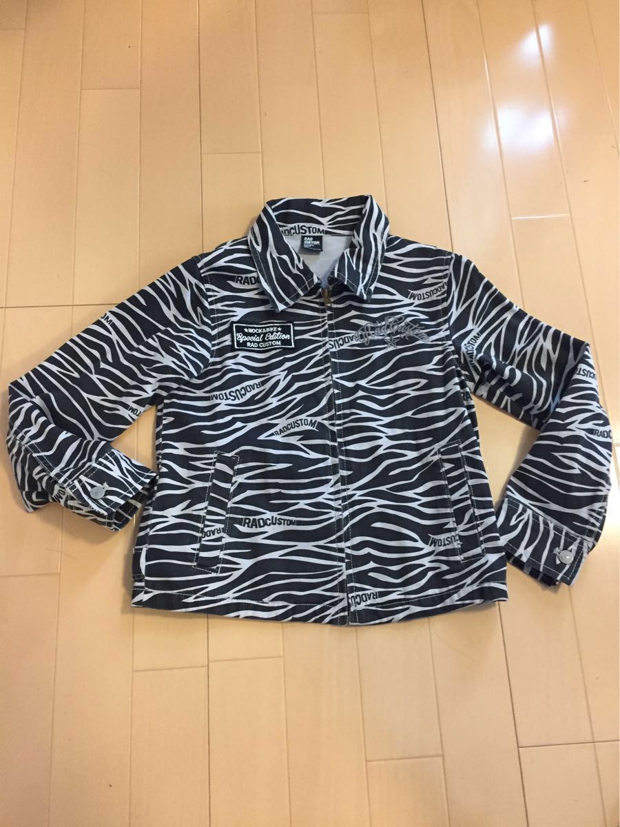 RADCUSTOM ラッドカスタム 130センチ 長袖 ジップアップジャケット 綿100%(長袖シャツ)｜売買されたオークション情報、yahooの商品情報をアーカイブ公開 - オークファン ...