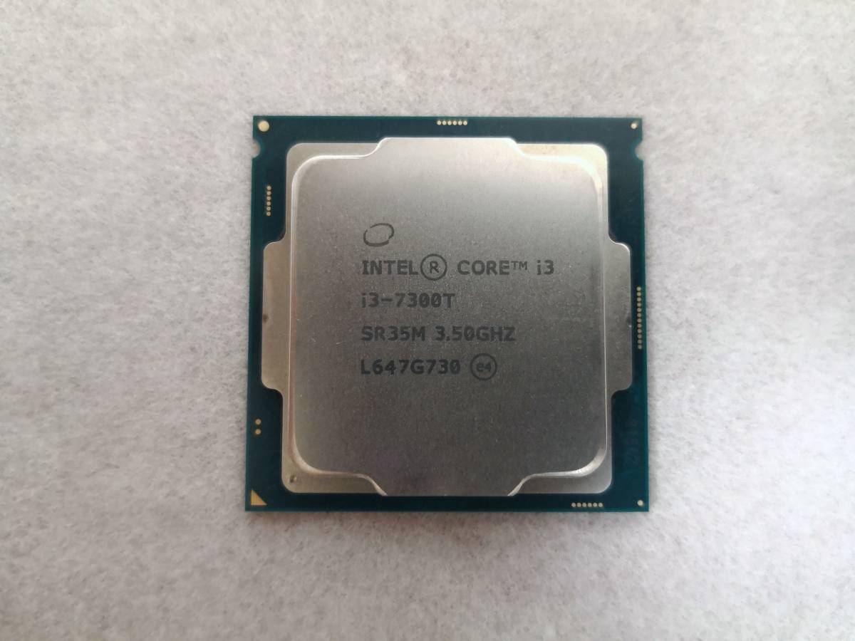 極上品 INTEL Core i3 7300T 3.5GHz TDP 35W 省電力 SkyLake LGA1151(Core i3)｜売買さ ...