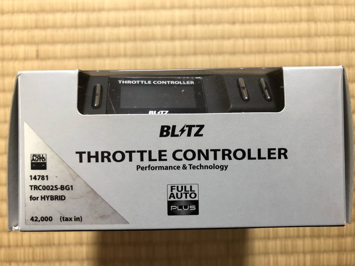 BLITZ ブリッツ THROTTLE CONTROLLER フルオートプラス TRC002S-BG1 HYBRID レクサス トヨタ ハイブリッド 14781(パーツ)｜売買された ...