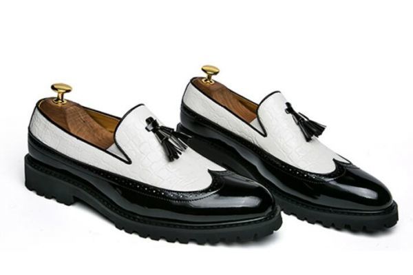 25.5cm 6935A タッセル デッキシューズ ローファー コンフォート オシャレ 柔らかい 歩きやすい(25.5cm)｜売買された ...