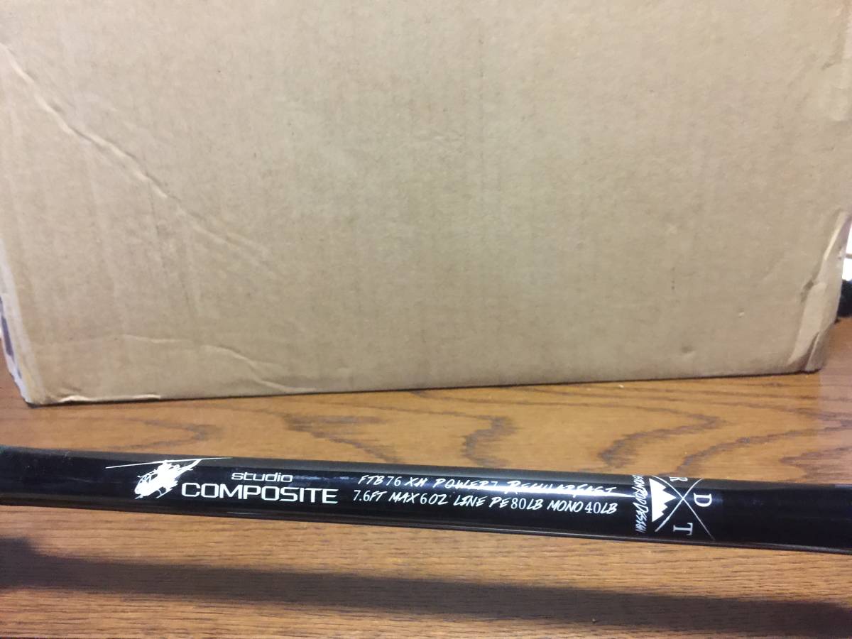 studio COMPOSITE x DRT FOR THE BEAST FTB76XH POWER 7(1ピースベイトロッド)｜売買された ...