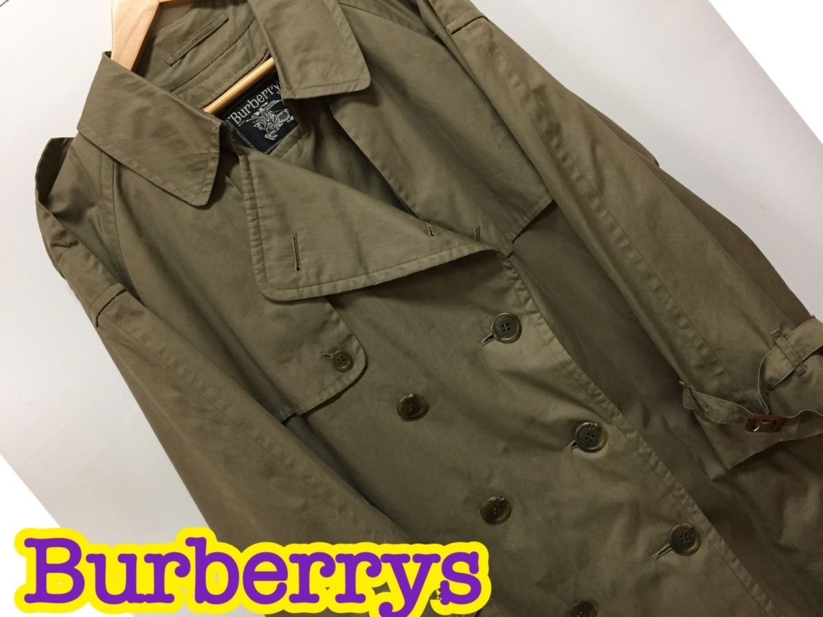 +- 1円スタート Burberrys バーバリーズ トレンチコート ネームあり 長袖 アウター 激安 サイズ 165cm(ジャケット、上着)｜売買されたオークション情報、yahooの商品情報 ...