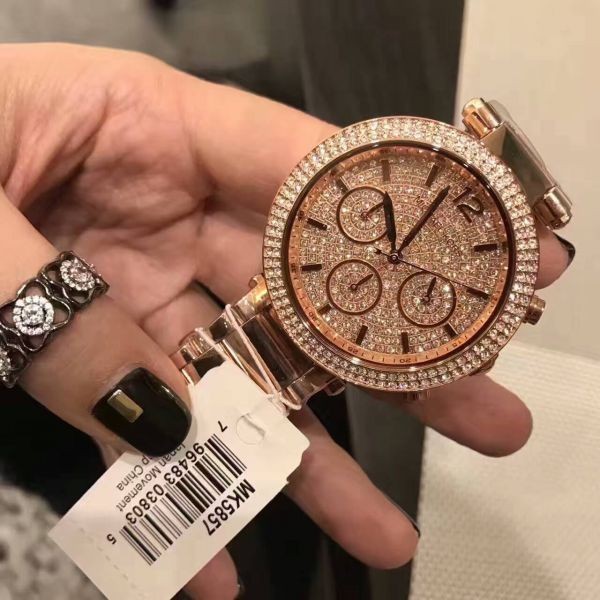 マイケルコース Michael Kors Parker Rose Gold MK5857腕時計(女性用)｜売買されたオークション情報 ...