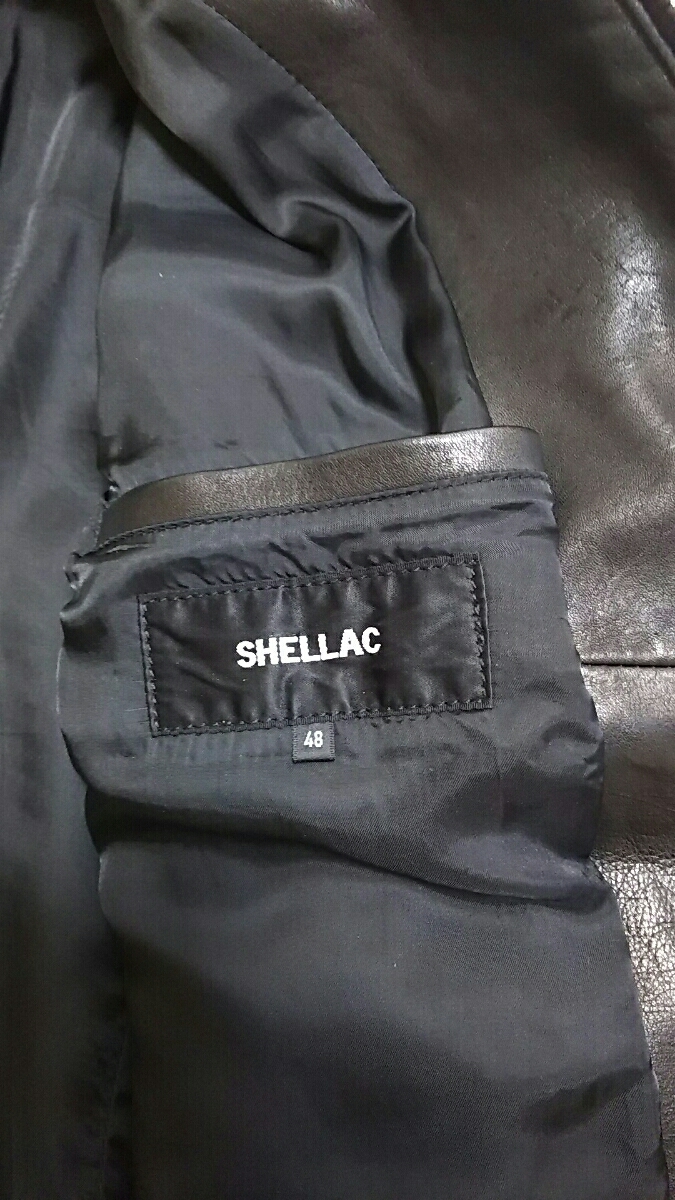 最終 SHELLAC シェラック カウレザー ライダース サイズ48(ジャケット、上着)｜売買されたオークション情報、yahooの商品情報をアーカイブ公開 - オークファン（aucfan.com）