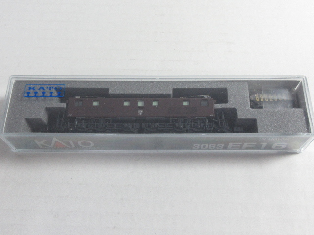 069-180806-k1353 送料600円/Nゲージ KATO 3063 EF16(電気機関車)｜売買されたオークション情報、yahooの ...