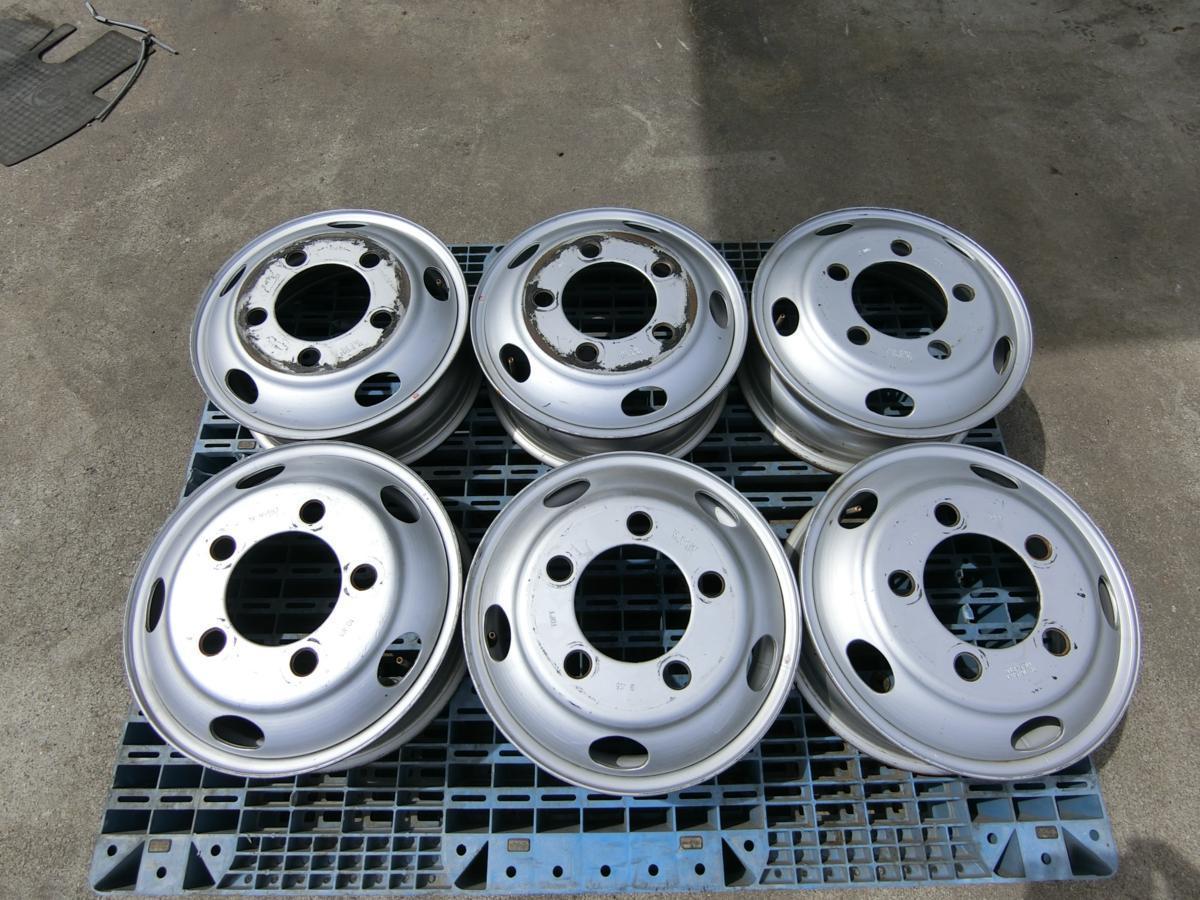TK16×5.5J 116.5-8TC エルフ用 5穴ホイール 6本セット 品(ホイール)｜売買されたオークション情報、yahooの商品情報を ...