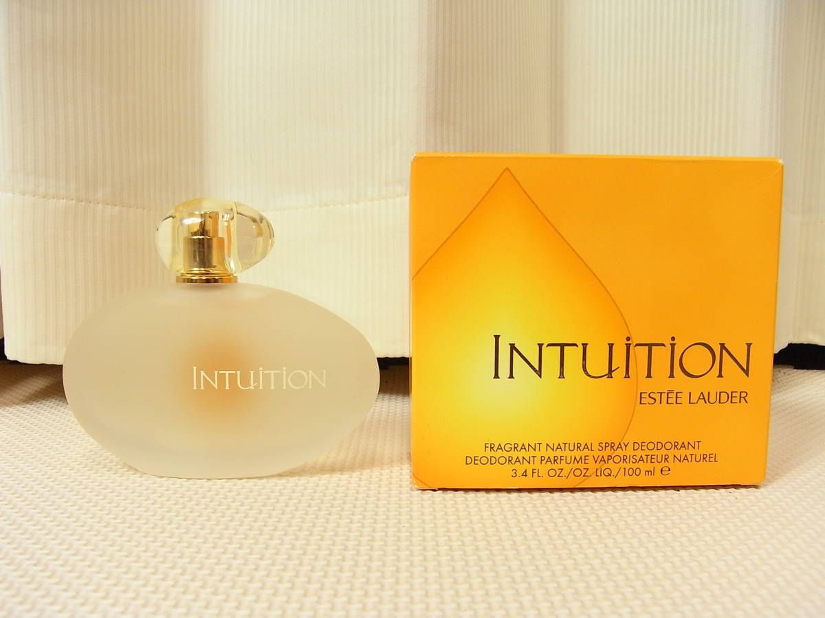 ほぼ ESTEE LAUDER エスティローダー INTUITION イントゥイション DEODORANT PARFUME デオドラント ...