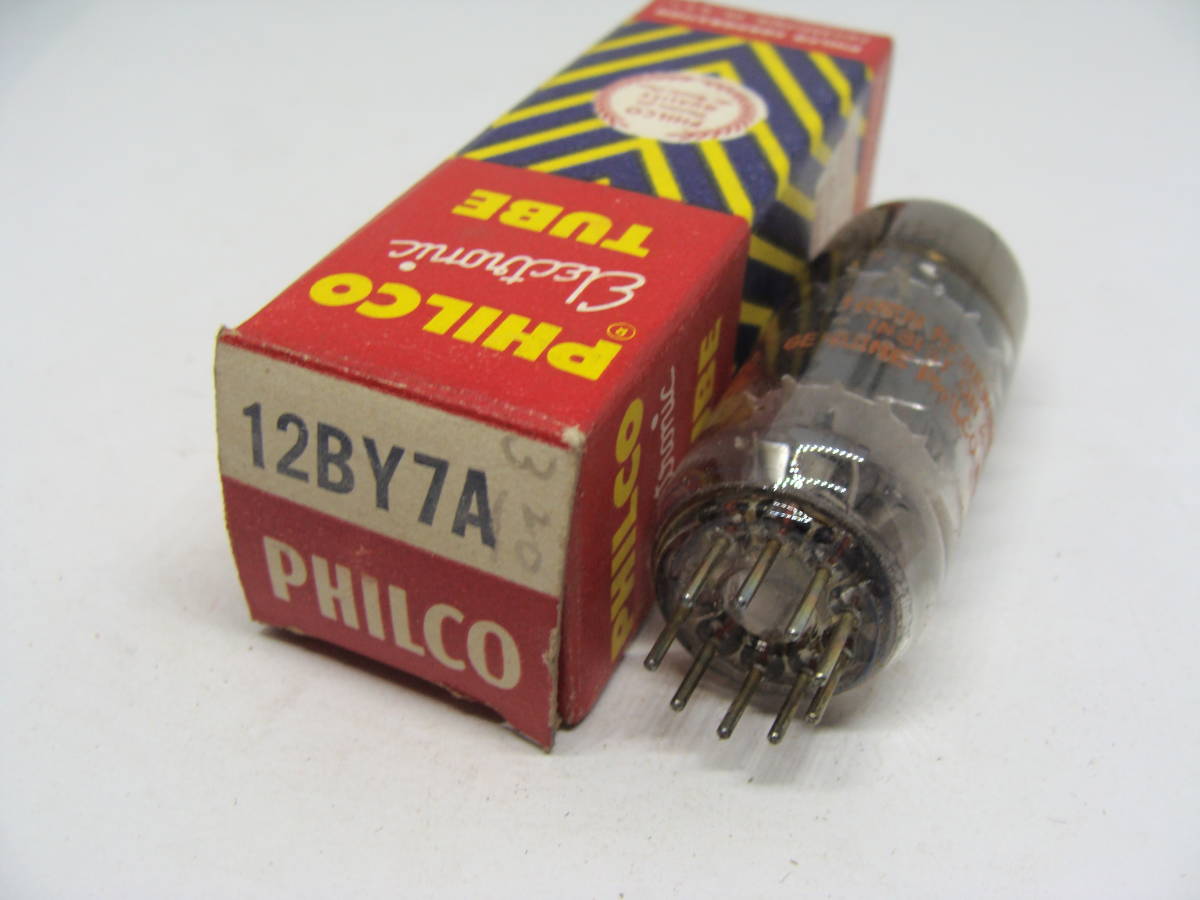 真空管 PHILCO 12BY7A 元箱入り NOS品 3ヶ月保証 #003(真空管)｜売買されたオークション情報、yahooの商品情報を ...