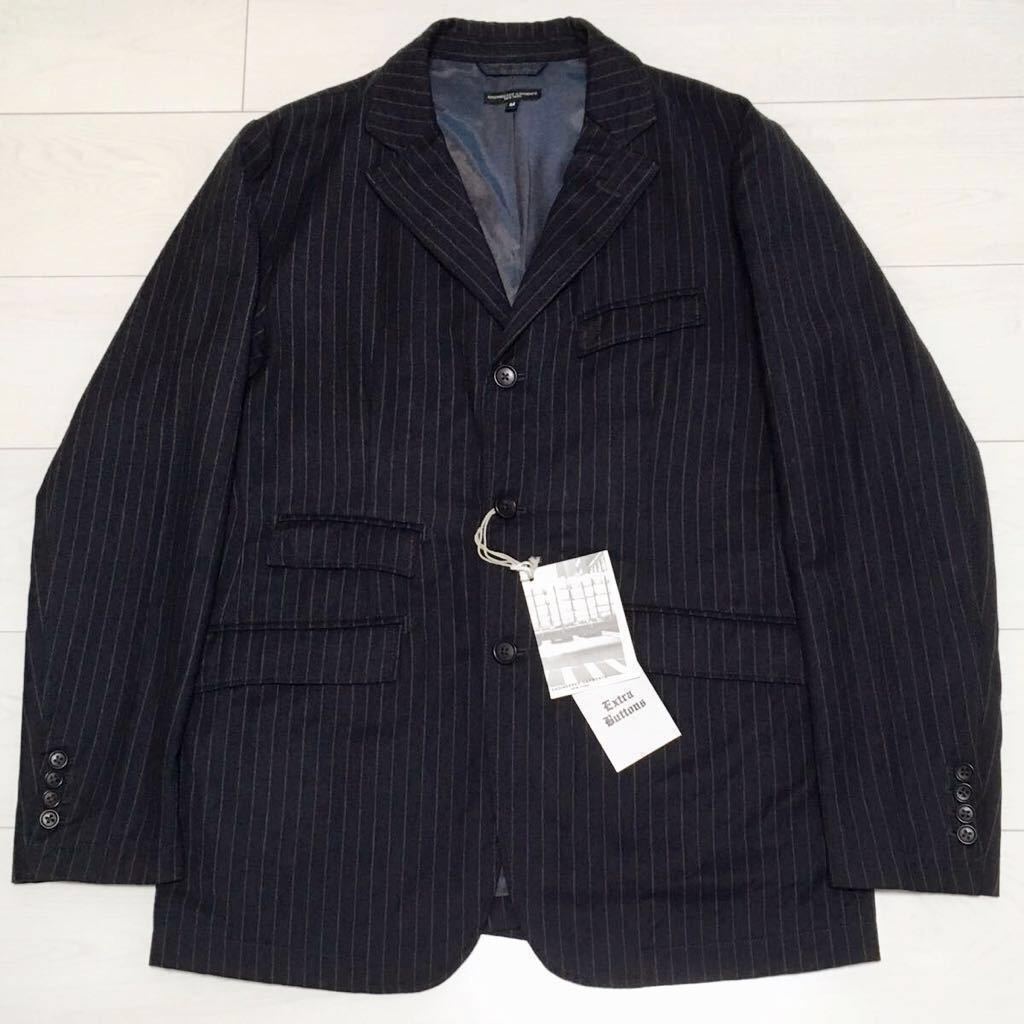 ENGINEERED GARMENTS 16AW ANDOVER JACKET ST.WORSTED WOOL STRIPE M VANS ...
