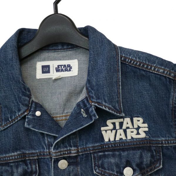 GAP × STAR WARS ギャップ × スターウォーズ ワッペン 刺繍 反乱軍 Xウイング Gジャン デニムジャケット Sz.L メンズ c49tb147(ジャンパー、ブルゾン)｜売買さ ...