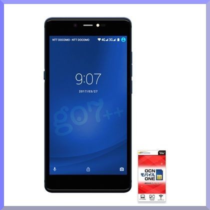 SALE gooのスマホ g07++ グーマルナナプラプラ OCNモバイルONE SIMカード付 音声(その他)｜売買されたオークション情報、yahooの商品情報をアーカイブ公開 ...