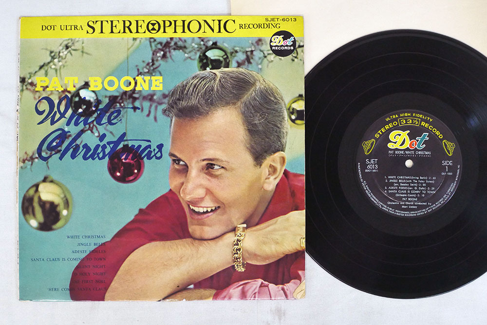 まとめ買いがお得 送料一律500円 10 ペラ PAT BOONE/WHITE CHRISTMAS/DOT SJET-6013(ポピュラー ...