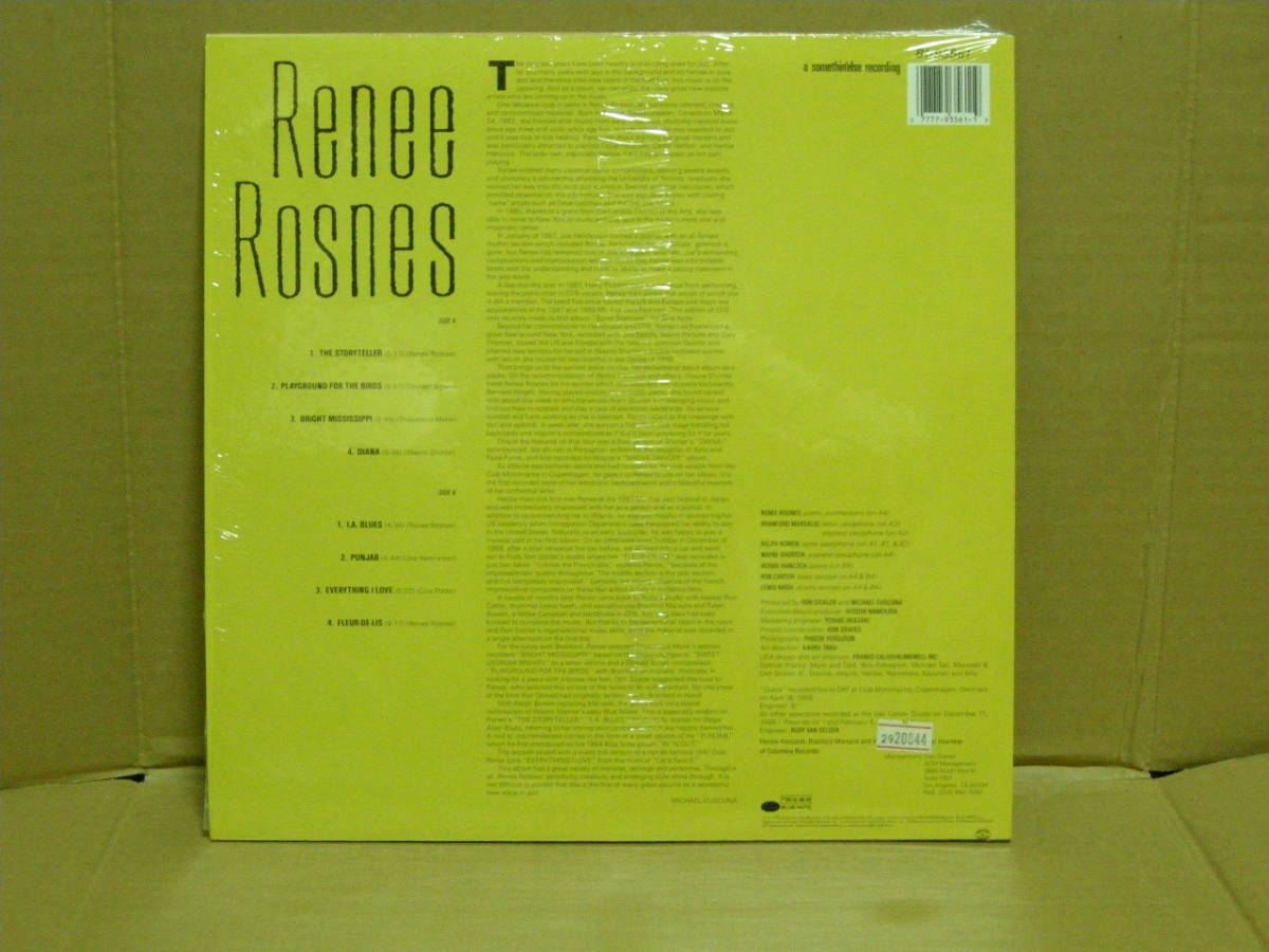 RENEE ROSNES / RENEE ROSNES 米BLUE NOTE シュリンク附(ジャズ一般)｜売買されたオークション情報 ...