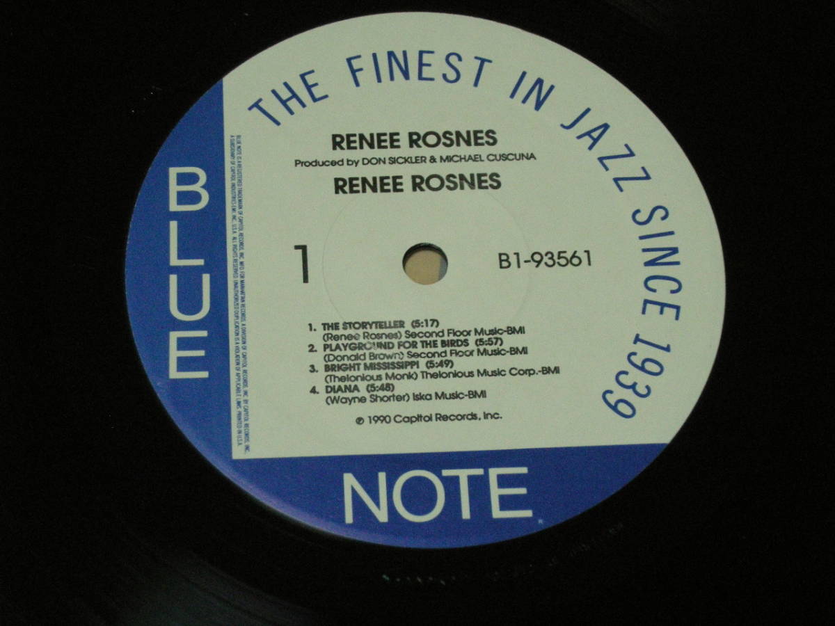 RENEE ROSNES / RENEE ROSNES 米BLUE NOTE シュリンク附(ジャズ一般)｜売買されたオークション情報 ...
