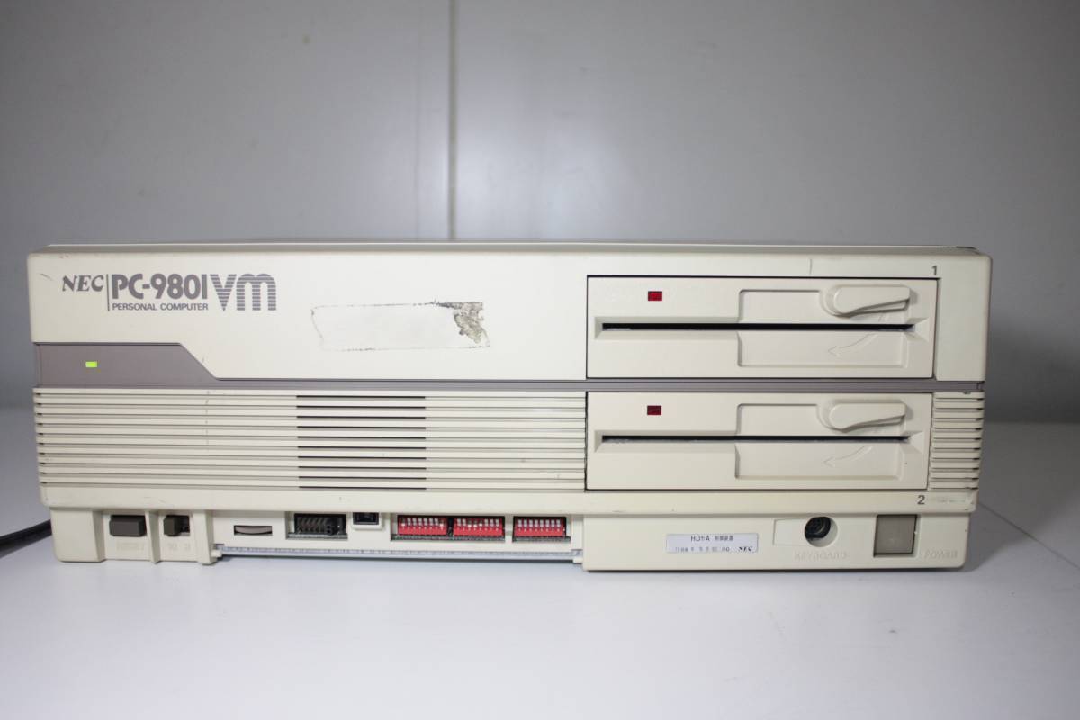 LH0609 NEC PC-9801VM /PC-9801VM21 通電確認のみ(デスクトップ)｜売買されたオークション情報、yahooの商品情報をアーカイブ公開 - オークファン ...
